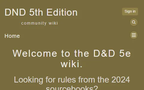 Is Dungeons & Dragons 5th Edition Wiki down? See if Dnd5e.wikidot.com ...
