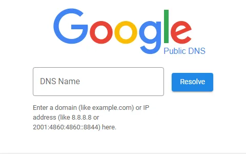Is Google Public DNS down? See if Dns.google is not working or has problems