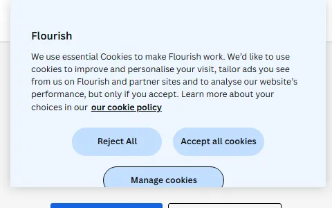 Is Flourish down? See if Flourish.studio is not working or has problems