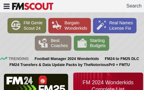 Is FM Scout down? See if Fmscout.com is not working or has problems