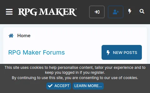 Is RPG Maker Forums down? See if Forums.rpgmakerweb.com is not working or has problems