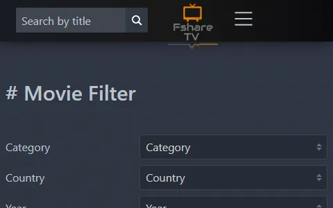 Is FshareTV down? See if Fsharetv.co is not working or has problems