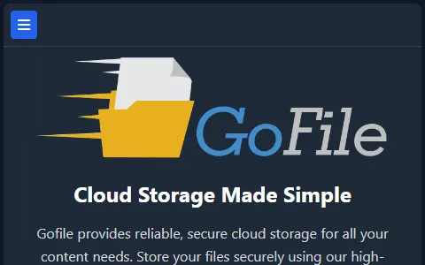 Is Gofile down? See if Gofile.io is not working or has problems