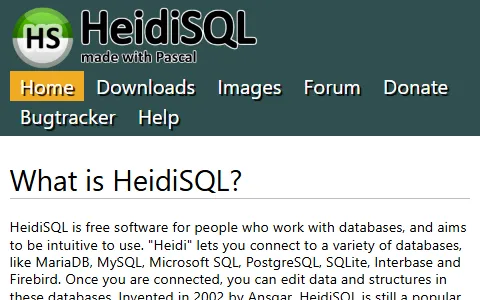 Is Heidisql.com down? See if Heidisql.com is not working or has problems