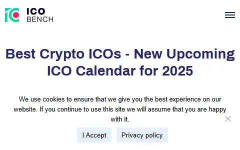 Is ICOBench down? See if Icobench.com is not working or has problems
