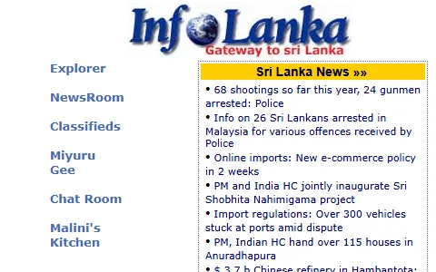 Is Infolanka.com down? See if Infolanka.com is not working or has problems