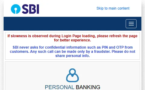 Is Onlinesbi.sbi down? See if Onlinesbi.sbi is not working or has problems