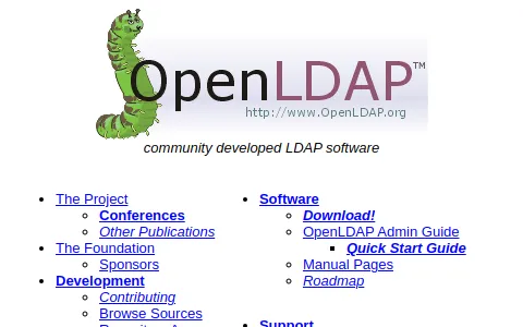 Is OpenLDAP down? See if Openldap.org is not working or has problems