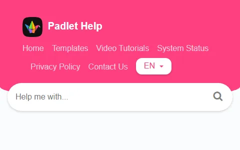 Is Padlet down? See if Padlet.help is not working or has problems