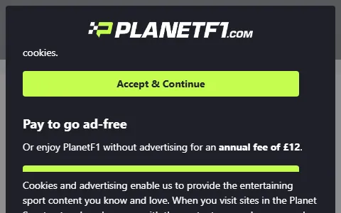 Is Planetf1.com down? See if Planetf1.com is not working or has problems