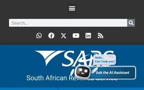 Is Sars.gov down? See if Sars.gov.za is not working or has problems