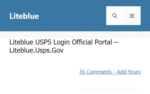 Is LiteBlue down? See if Uspslitebluelogin.net is not working or has ...
