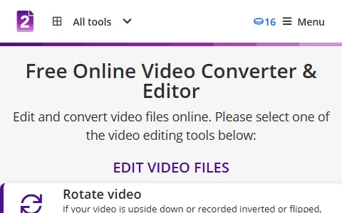 Is Video2Edit down? See if Video2edit.com is not working or has problems